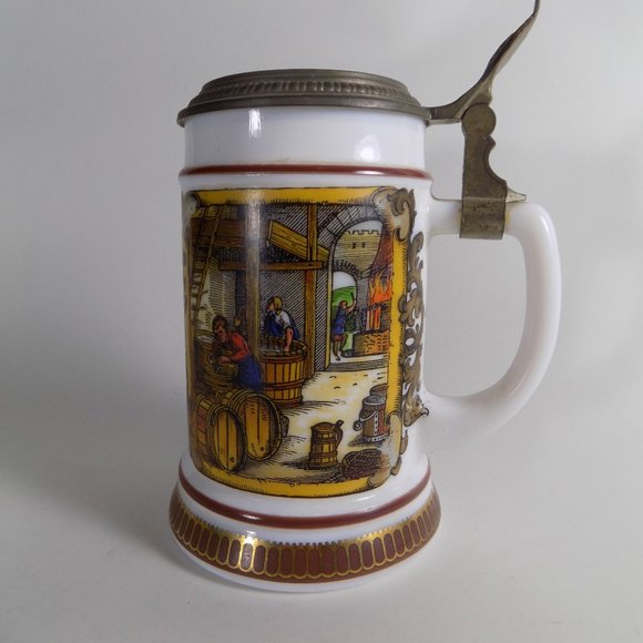 Orignial BMF | Dining | Vintage Original Bmf Bierseidel Beer Stein Milk ...